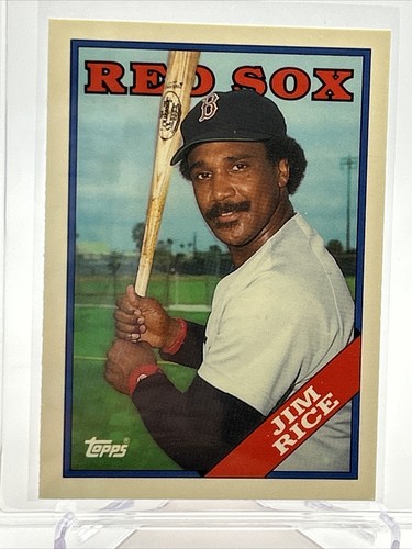 1988 Topps TIFFANY Baseball Card Jim Rice #675 Mint FREE SHIPPING | eBay
