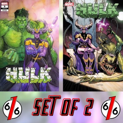 🚨💥 HULK #9 SET SABINE RICH Variant & RYAN OTTLEY Main Cover MONOLITH | eBay