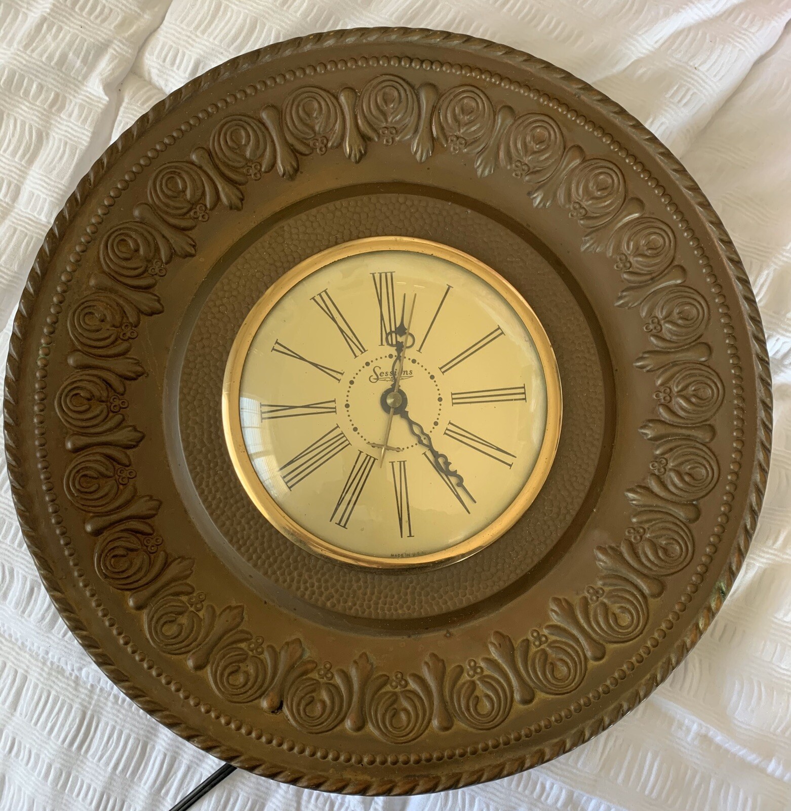 Vintage Sessions Wall Clock Old Antique Rustic | eBay