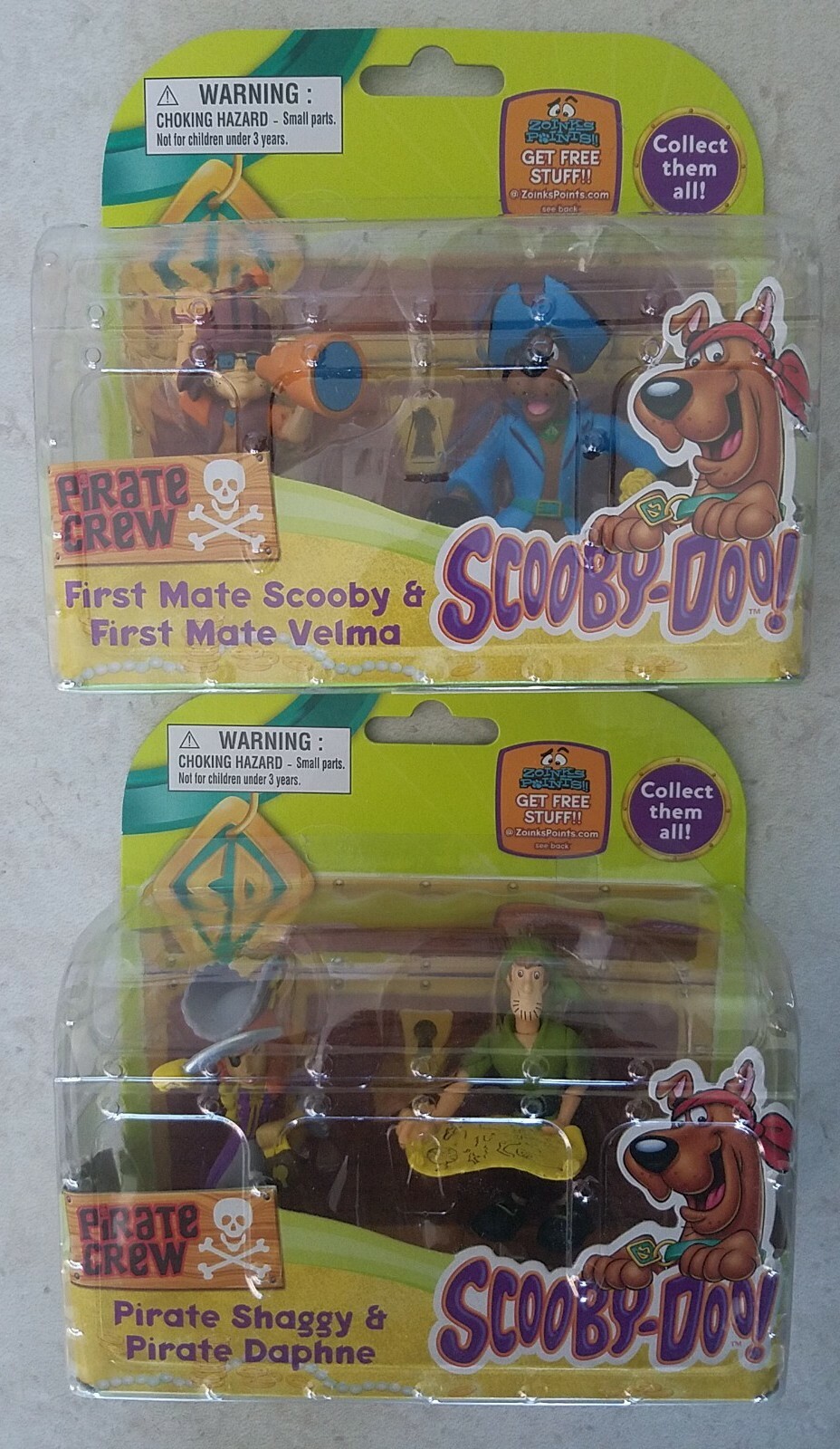 NEW PIRATE CREW SCOOBY-DOO SHAGGY VELMA DAPHNE MYSTERY MATES ACTION ...