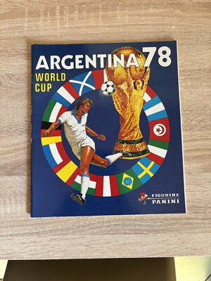 Official Panini World Cup Argentina 78 Reprint Sticker Album Full ...