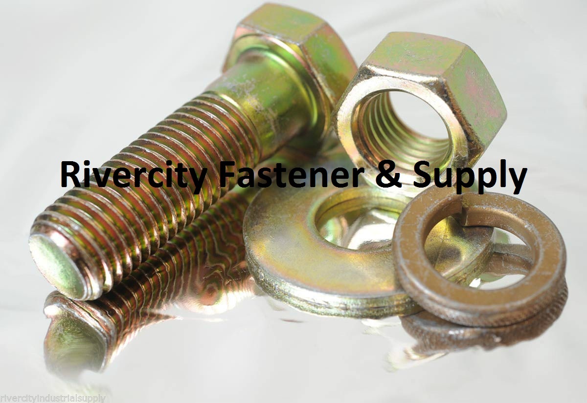 Grade 8 Bolt Nut & Washer Assortment Kit 1625 pcs 1/4" Thru 5/8" up to ...