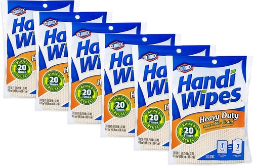 Handi Wipes Heavy Duty 3Ct 6-Pack | eBay