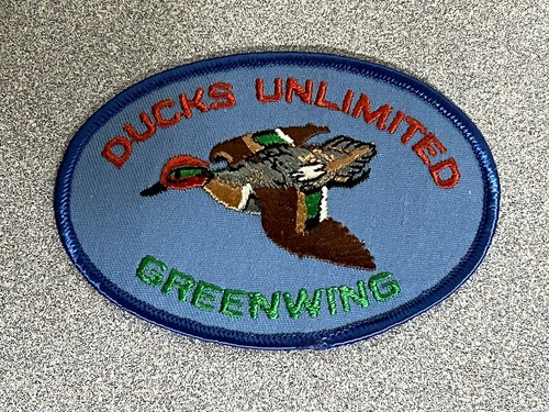 Vintage Ducks Unlimited Greenwing Embroidered Cloth Patch | eBay