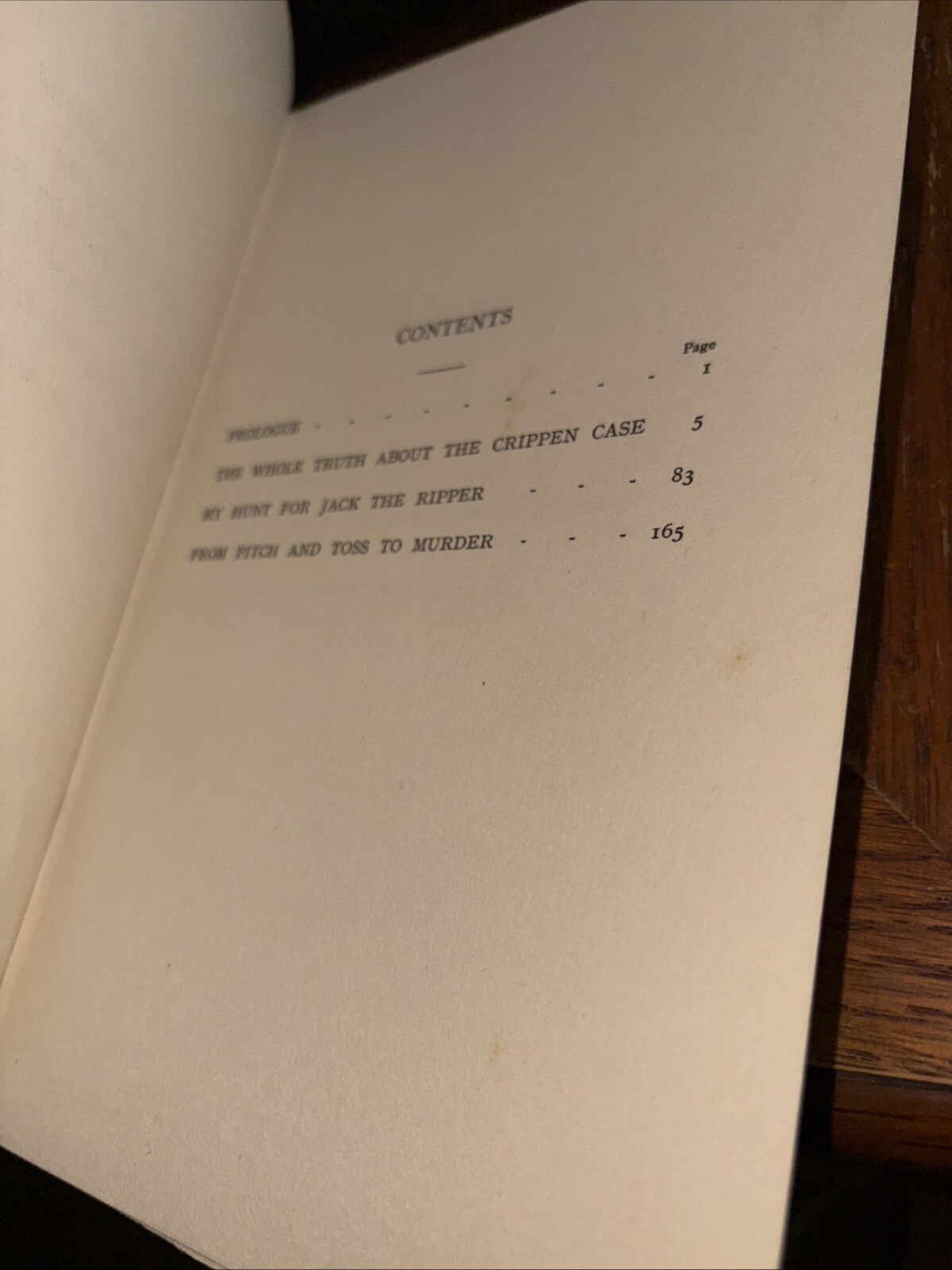 1938 I Caught Crippen: Memoirs of Inspector Walter Dew Scotland Yard ...