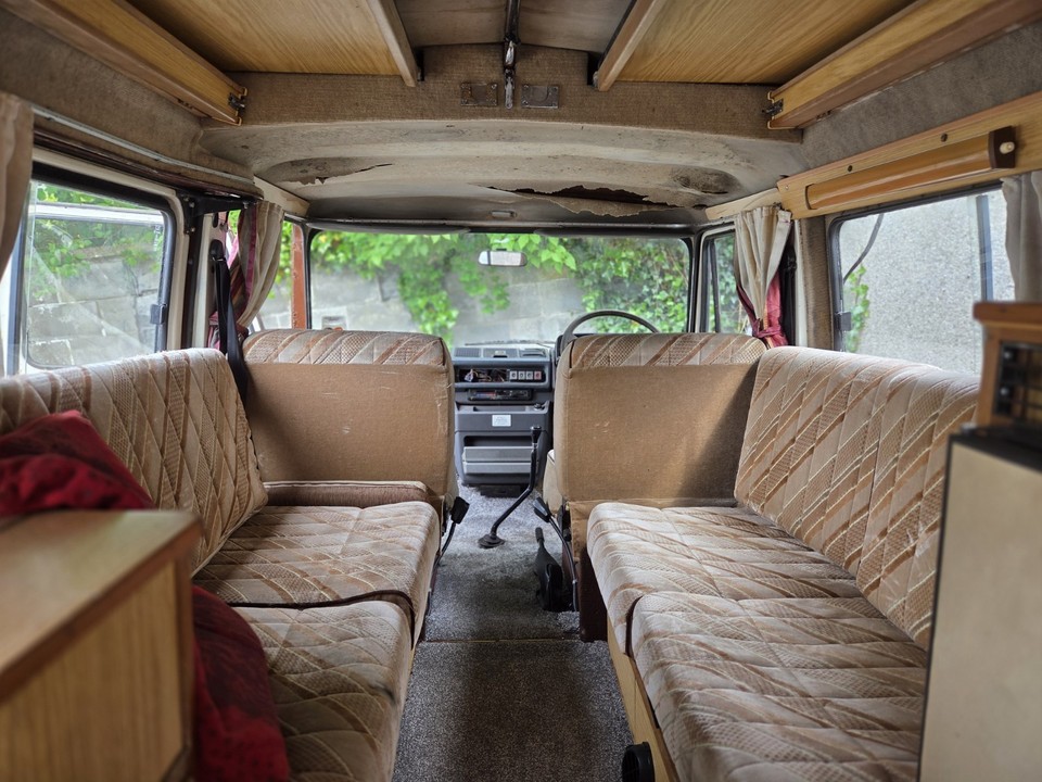 Freight Rover Sherpa petrol pop top campervan motorhome. | eBay UK