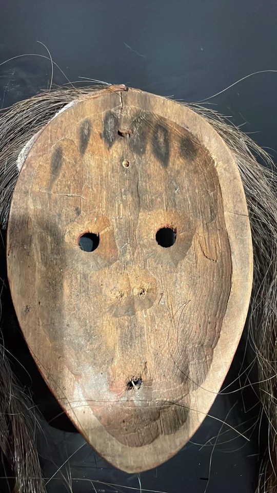 215# Antique, Sacred, False Face Iroquois Mask – Ritually Used | eBay