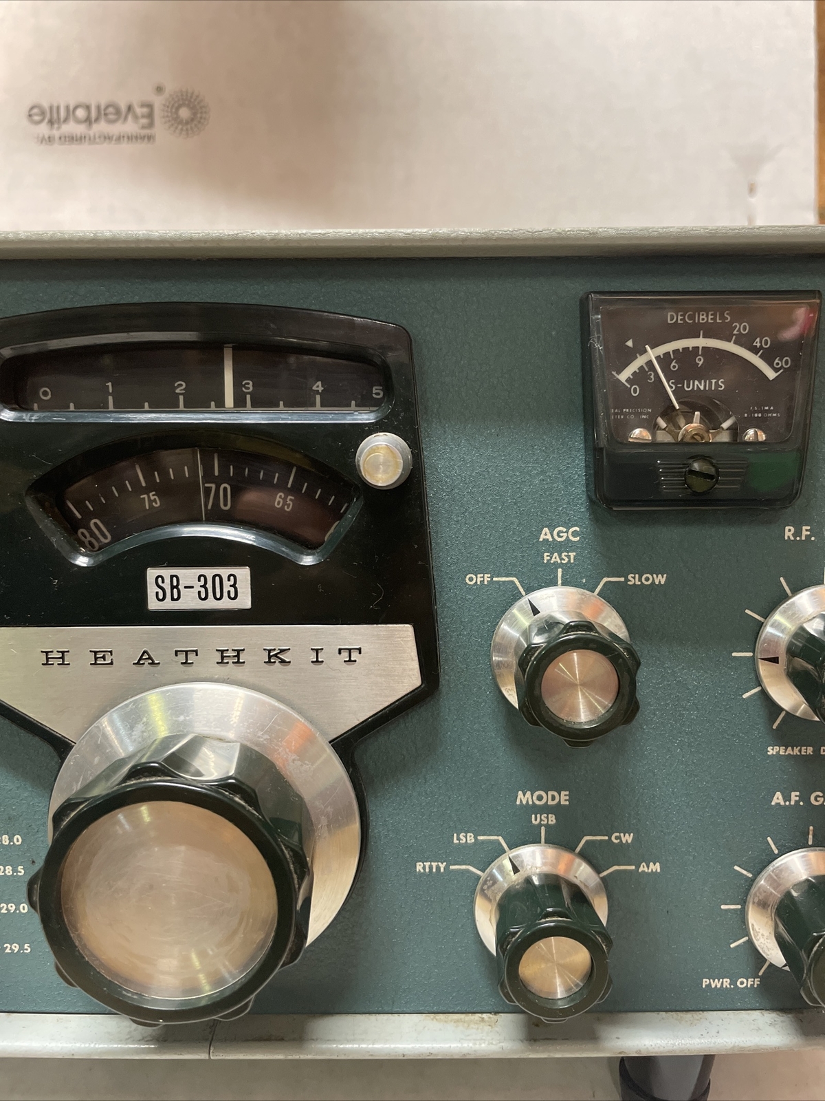Vintage Ham Radio Heathkit SB-303 Solid State SSB Receiver GRA-70-6 | eBay