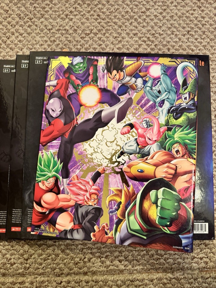 DBS TCG Collector’s Selection Vol 1 & Vol 2 (x2) Binders EMPTY, +1 ...