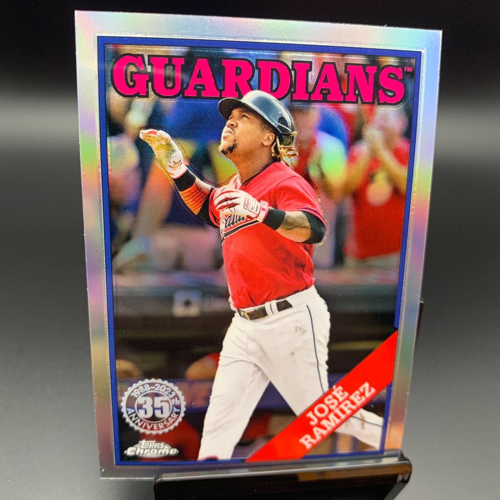 2023 Topps Chrome #88BC-17 Jose Ramirez 35th Anniversary Cleveland ...