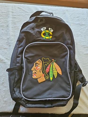 Chicago Blackhawks Backpack NHL Back Pack Book Bag Used | eBay