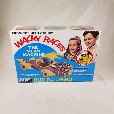 MPC Wacky Races "The Mean Machine" Build and Play Model Kit - New | eBay