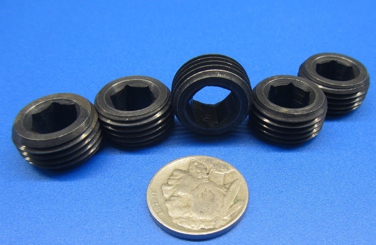 Black Oxide Hollow Jam Set Screws, 1"-8 x 1/2" Height, 5 Pieces | eBay