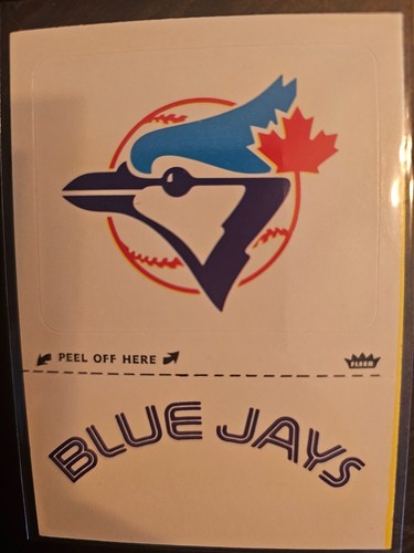 1982 Fleer Toronto Blue Jays Sticker | eBay
