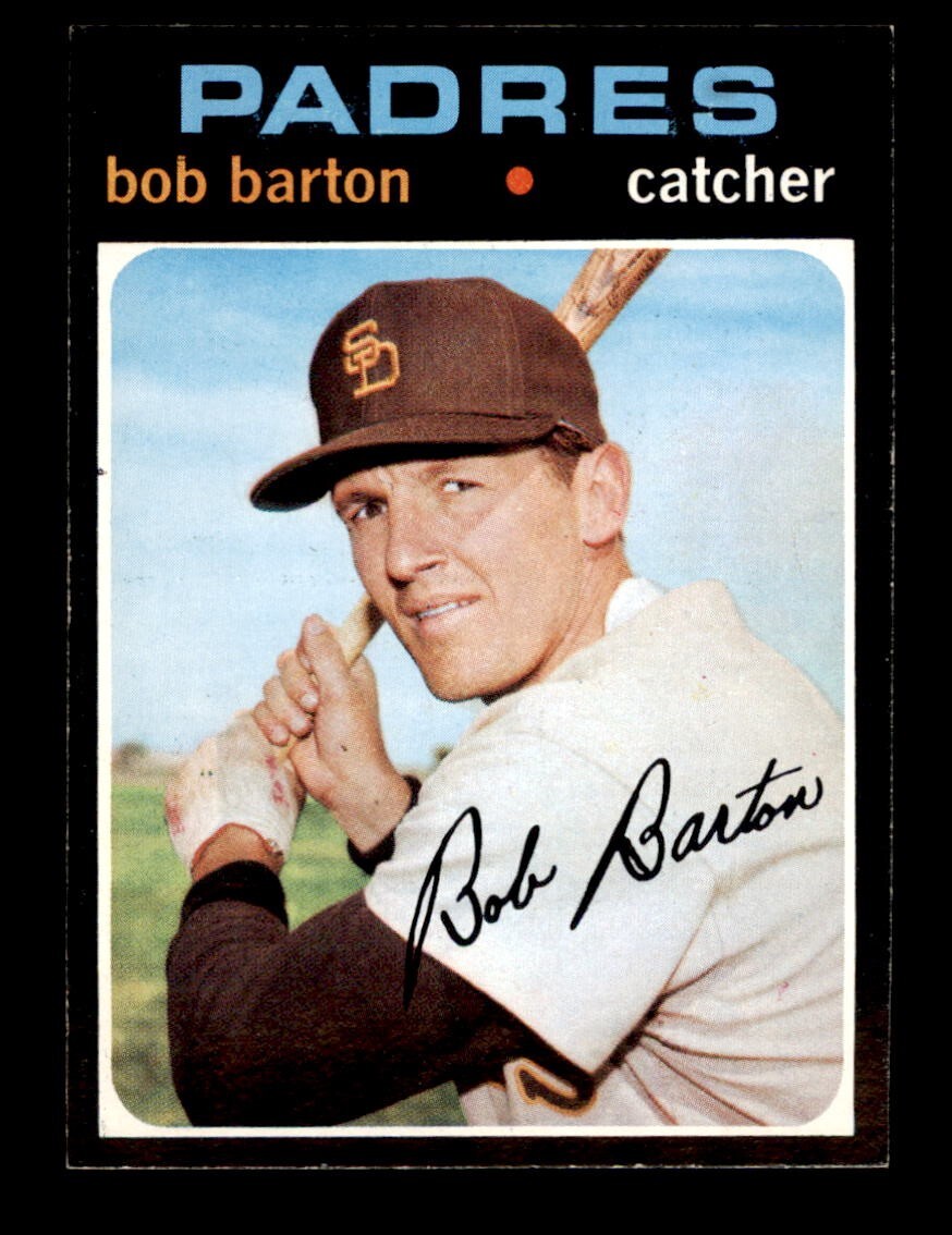 1971 Topps Baseball #589 Bob Barton NM *d9 | eBay