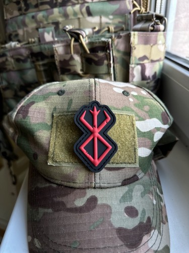 PVC patch Berserk, tactical morale patch, anime, manga patch | eBay