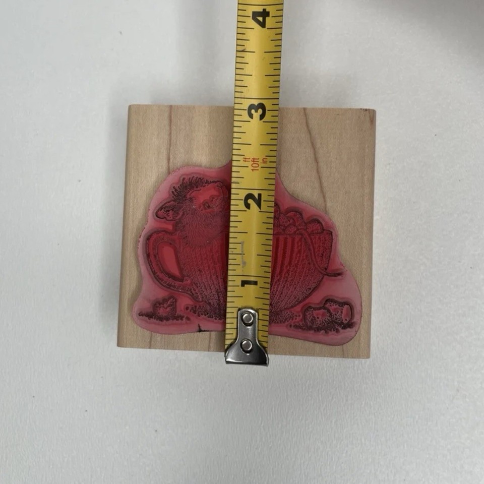 House Mouse Mudpie Lip Smackin Relaxin Cocoa Cup Rubber Stamp ...