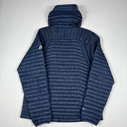 Eddie Bauer First Ascent Microtherm 2.0 Down Jacket Men's L Blue Puffer ...