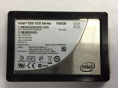 Intel 160GB 2.5" SSD SATA Solid State Drive | eBay