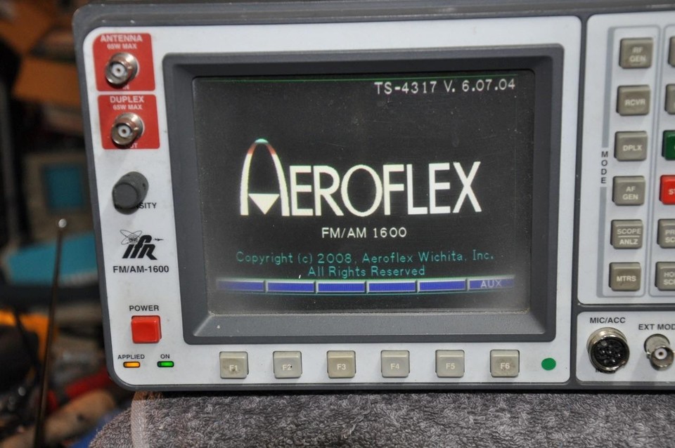 AEROFLEX IFR 1600 Communications Analyzer (TS-4317/GRM) | eBay