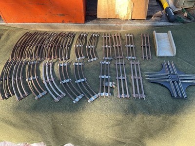 LOT of 21 Pieces of O27 Gauge 3-Rail Tubular Track Sections. Plus | eBay