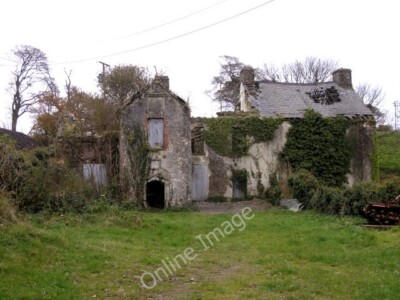 Photo 6x4 The Two Castles Trail at its junction with the road from ...