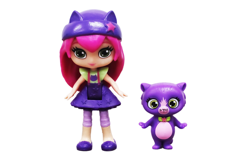 New Sealed Nickelodeon Little Charmers Figurine Set Hazel & Seven ...