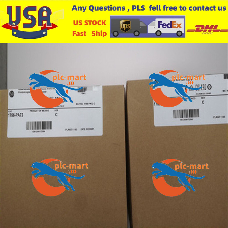 New Sealed AB 1756-PA72 AC Power Supply 1756PA72 FREE SHIP | eBay