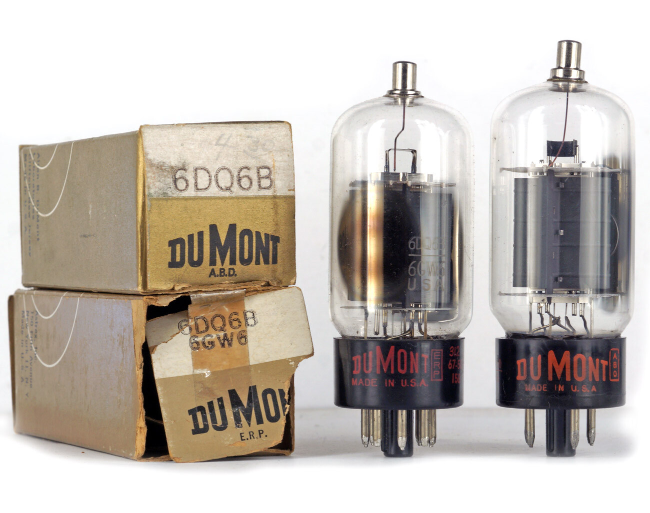 ONE 6DQ6B/6GW6 duMONT NOS Tube Valvula Röhre Valvola Lampe TSF Valve ...