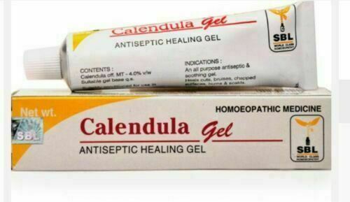 SBL Homoeopathic Calendula Gel - (25gm x 3) Burns, Cuts, wounds ...