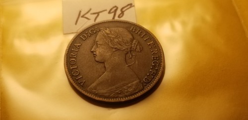 Great Britain 1873 Rare Farthing Farthing Coin Idkt21. | eBay