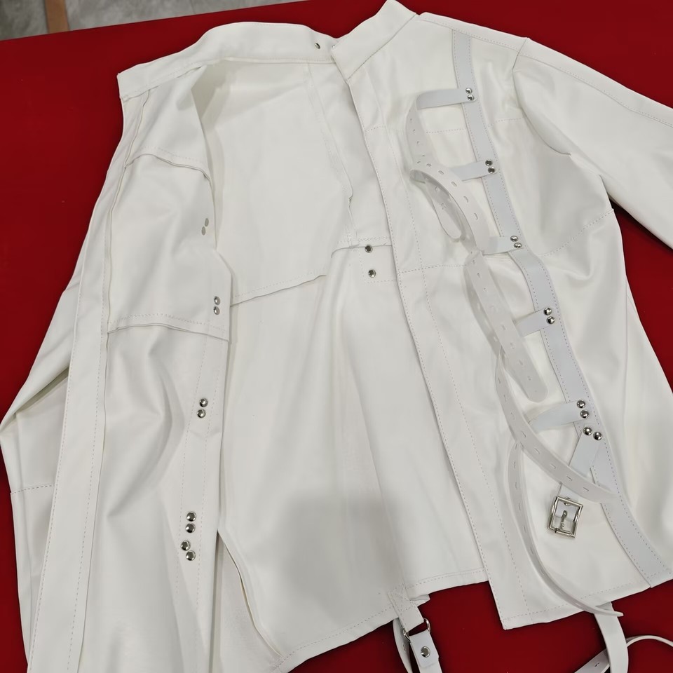 Bondage Asylum Straitjacket Straight Jacket Body Harness Armbinder ...
