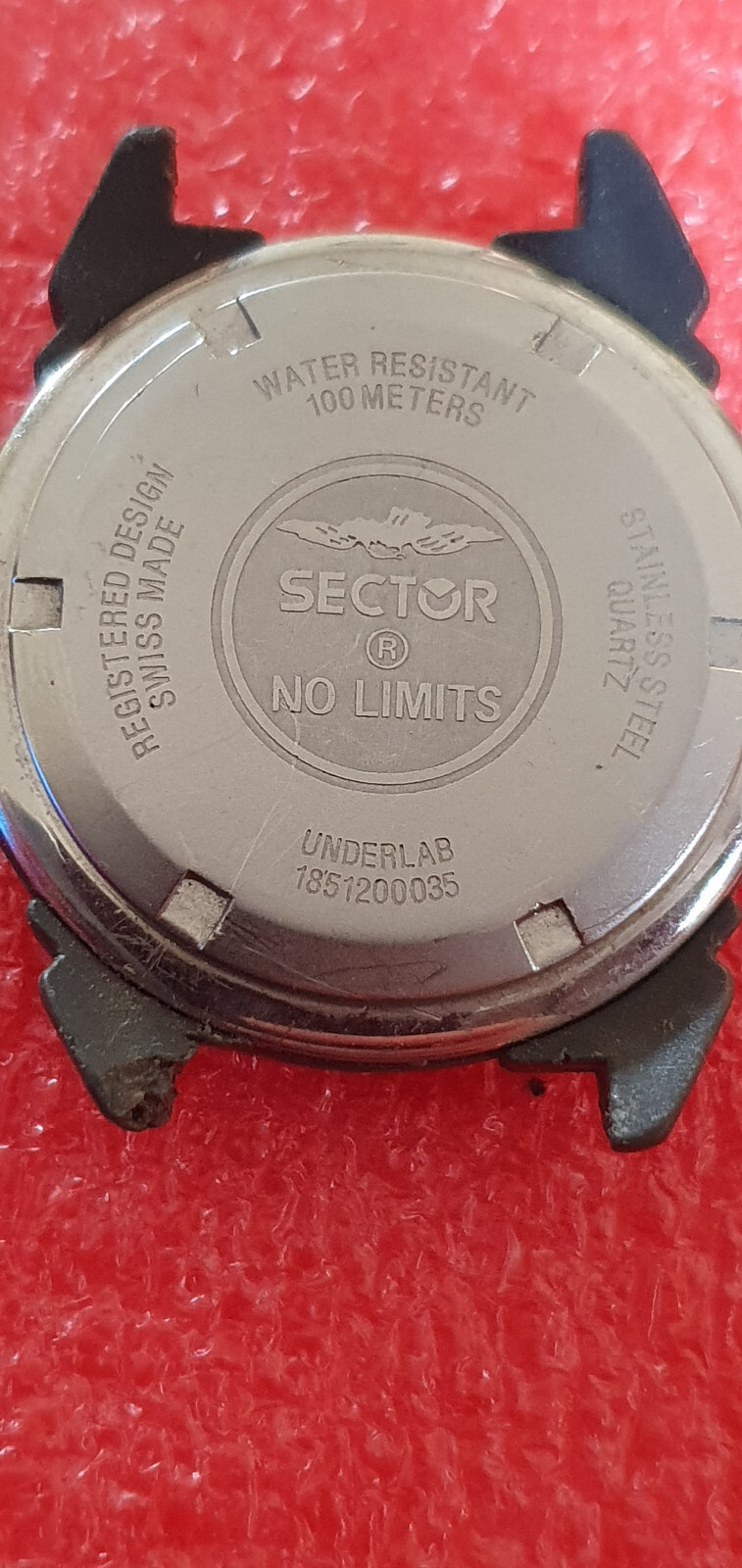 sector no limits underlab 100 meters 330ff sub diving ronda harley watch vintage | eBay