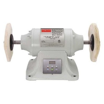 Dayton 48We53 Bench Top Buffer,Steel,8 In.,3/4 Hp | eBay