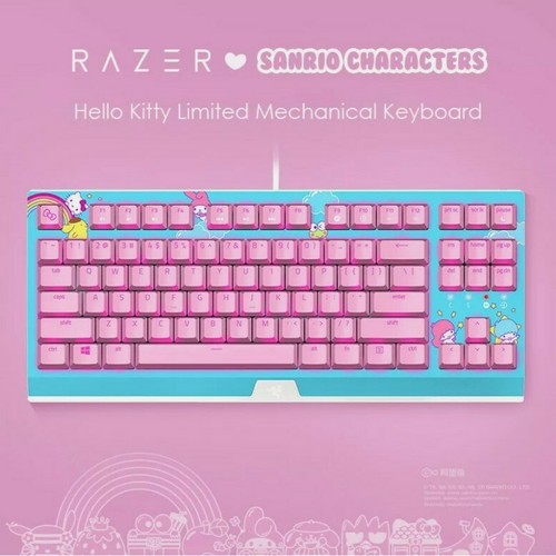 New RAZER x Sanrio Hello Kitty Limited Edition Professional Gaming ...