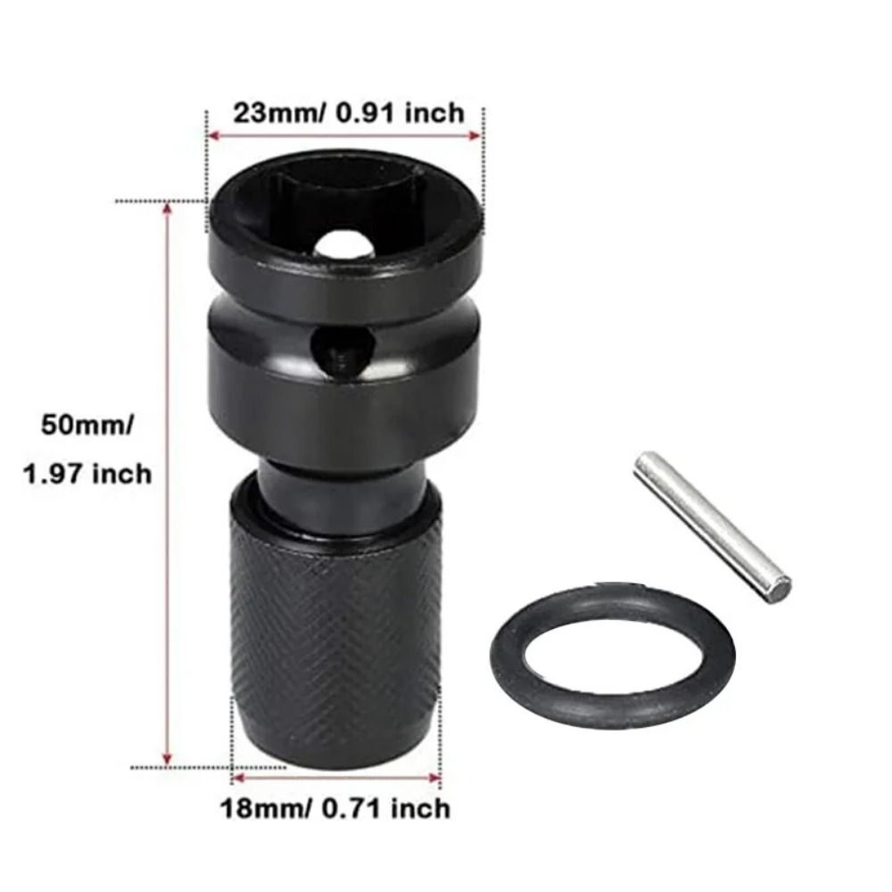 1Pcs Quick Release Tools Impact Wrench Socket Set Sleeve Adapter ...
