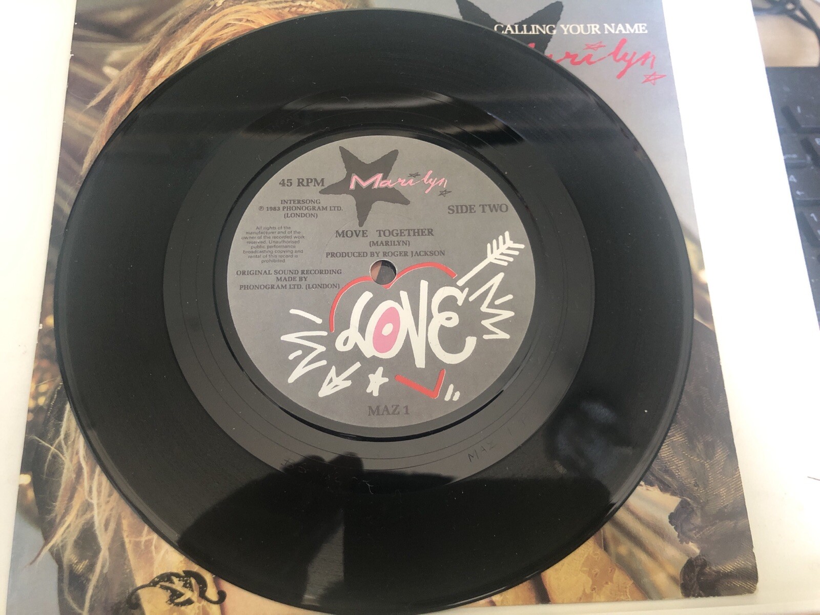 Marilyn - Calling Your Name 7" Vinyl Single Record P/S | eBay