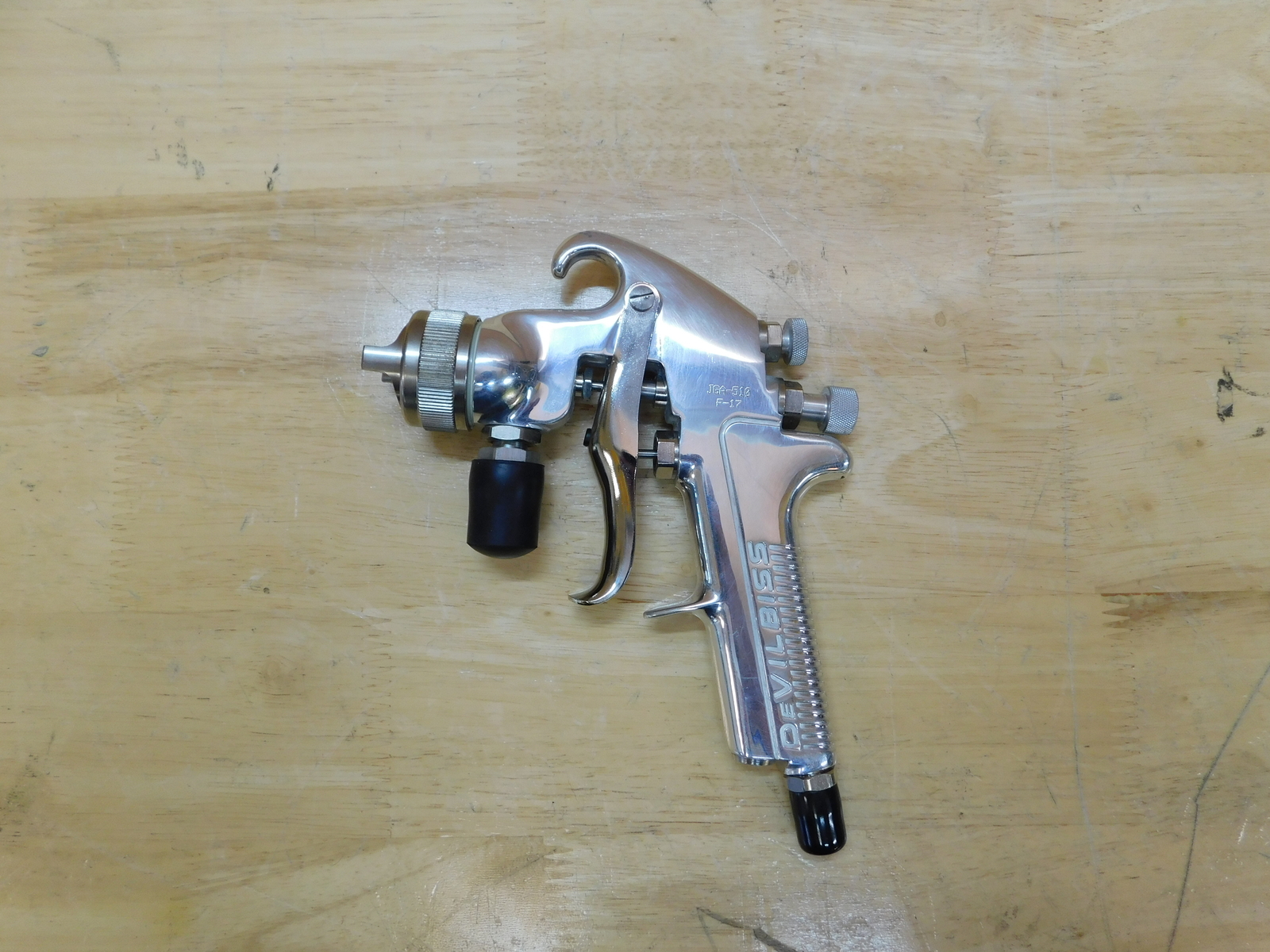 EXCELLENT DeVilbiss JGA-510 F-17 Spray Gun Mint. | eBay
