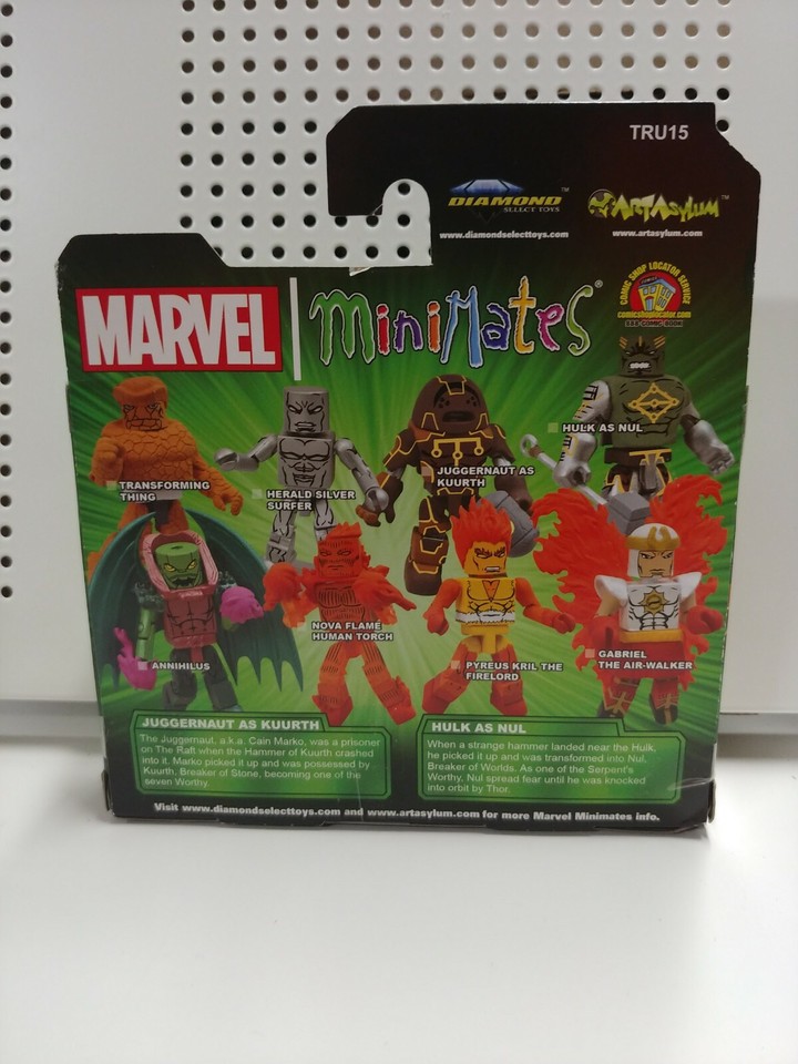 Minimates Juggernaut Kuurth Hulk Nul Toysrus Exclusive Marvel | eBay