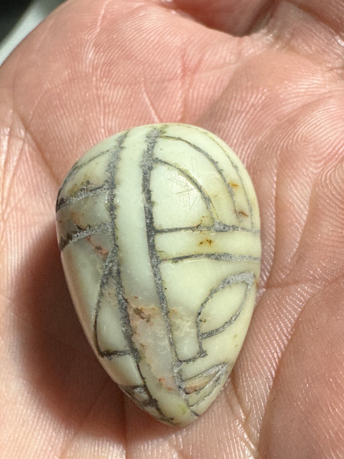 Ojuelos De Jalisco Authentic Ancient Alien Stone Carved Pendant👽🛸 | eBay