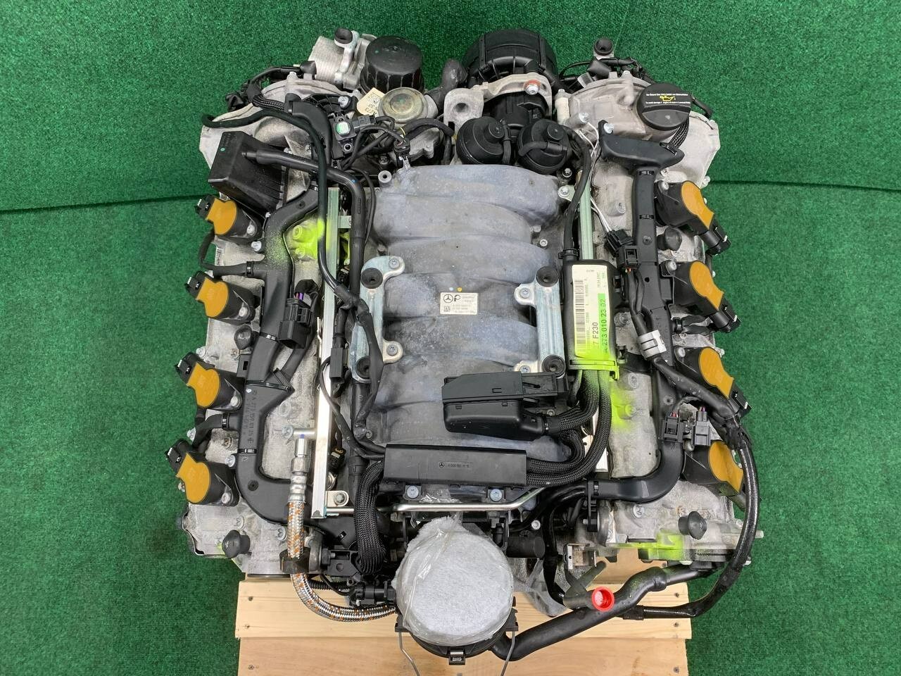 🛑 2007-2012 Mercedes R230 SL550 Engine Motor Assembly 5.5L V8 M273 RWD ...