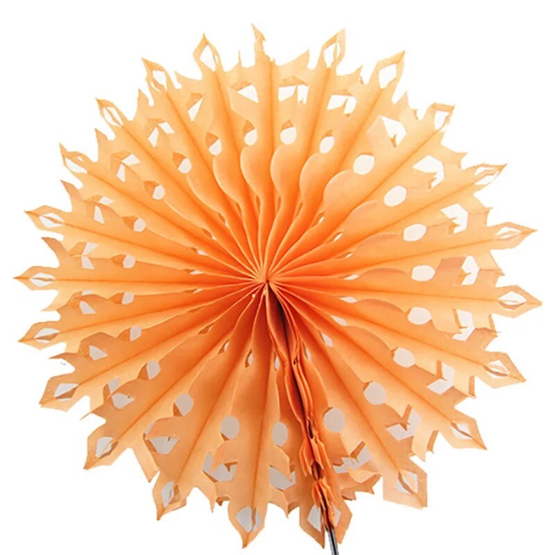 Tissue Paper Flower Hanging Fan Wedding Birthday Garland Party Decor ...