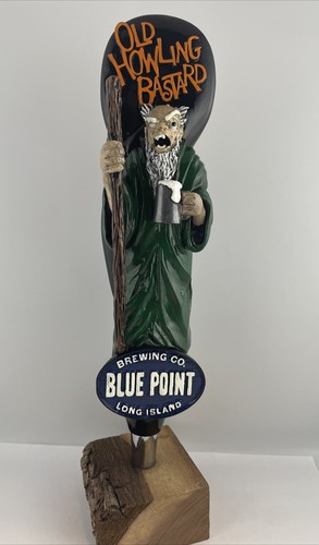 Beer Tap Handle Blue Point Old Howling Bastard Beer Tap Handle Figural ...