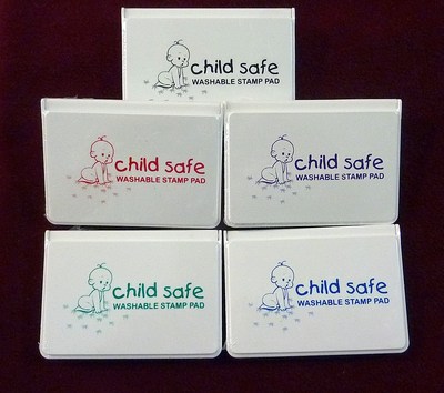 Child Safe Washable Stamp Pad, felt | eBay