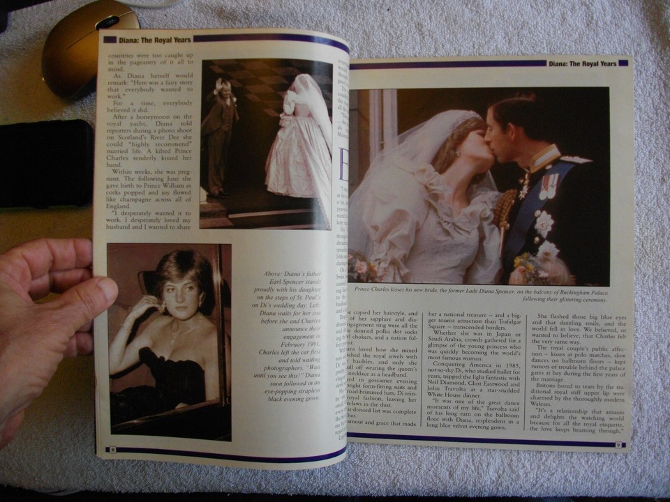 PRINCESS DIANA "DIANA - THE ROYAL YEARS" TRIBUTE PART ONE 1998 New York ...