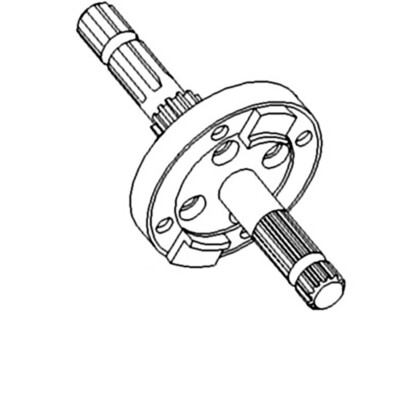 4335573 New PTO Shaft Fits Allis Chalmers AC Tractor Models 7145 DX7.10 ...