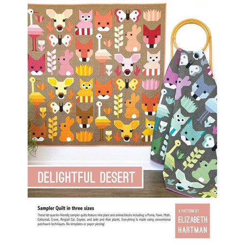 Delightful Desert Quilt Pattern By Elizabeth Hartman Quilting Sewing ...