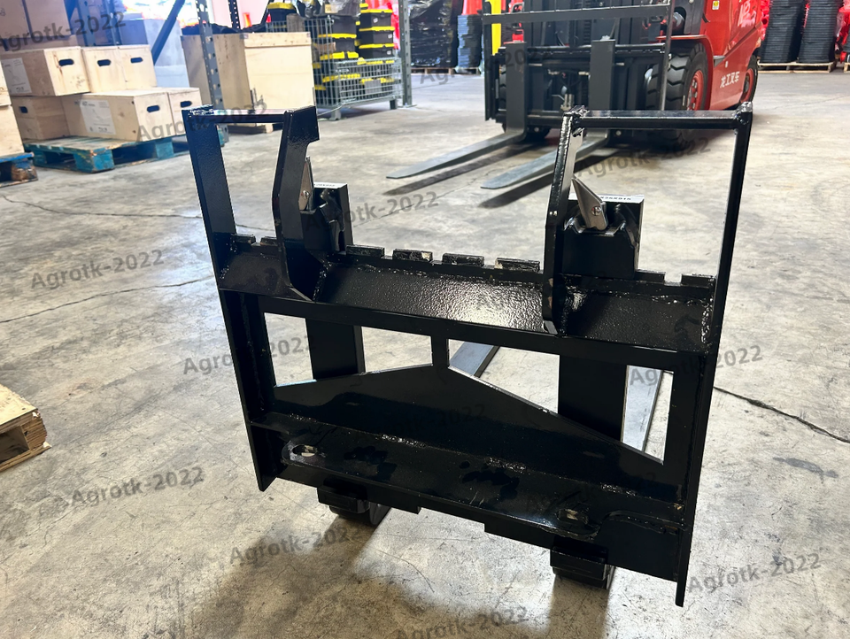 Agrotk 48in Pallet Forks Quick Attach for Mini Skid Steer Loader Fork ...