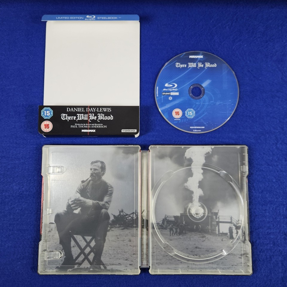 blu-ray THERE WILL BE BLOOD Steelbook Edition Daniel Day Lewis ZAVVI ...