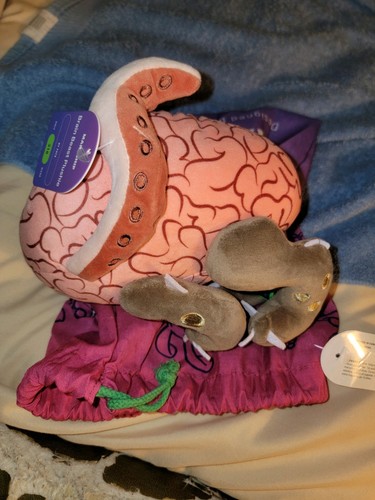Makeship Brain Beast Plushie By Fate Reawakened Video Game Plush | eBay